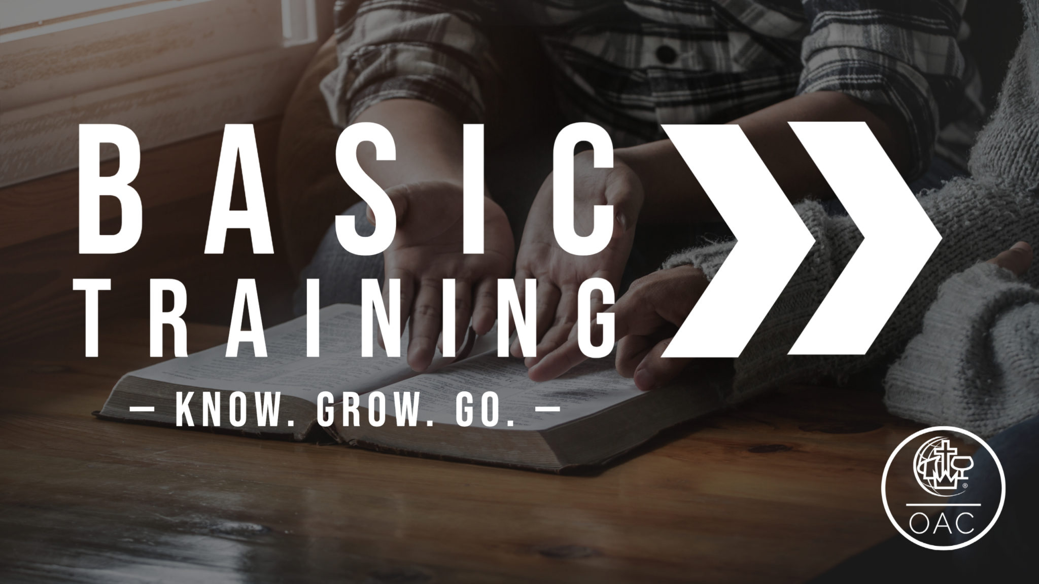 Basic Training Screen Logo | Oswego Alliance Church