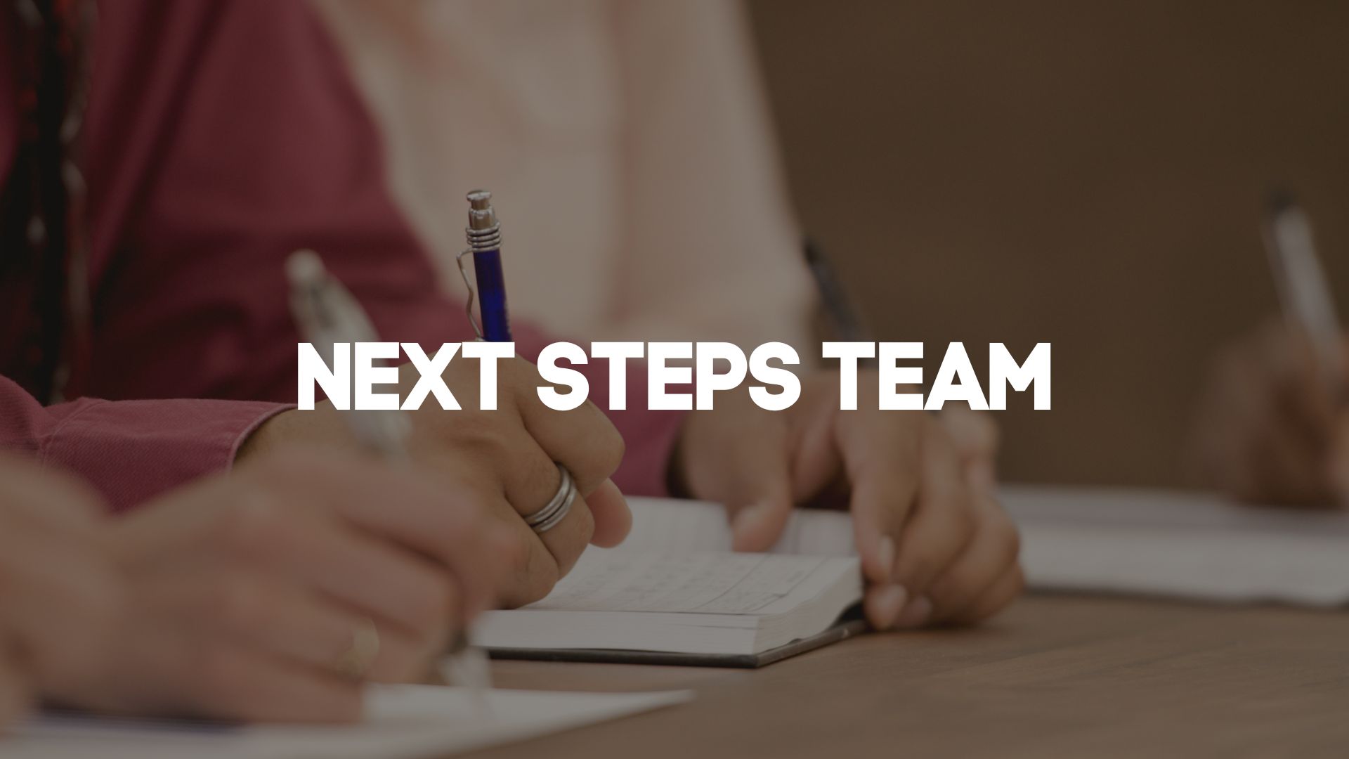 NEXT STEPS TEAM | Oswego Alliance Church