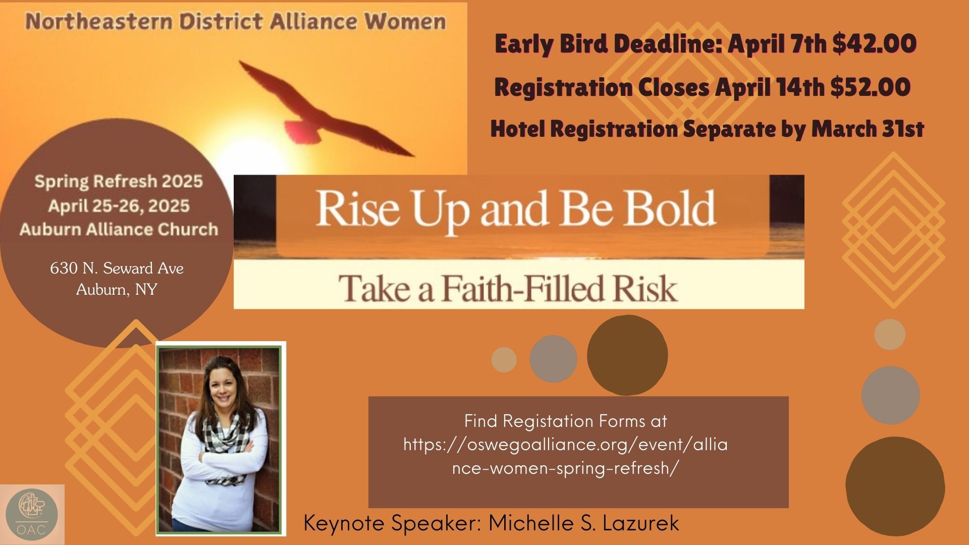 Spring Refresh Registration Deadline Approaching | Oswego Alliance Church