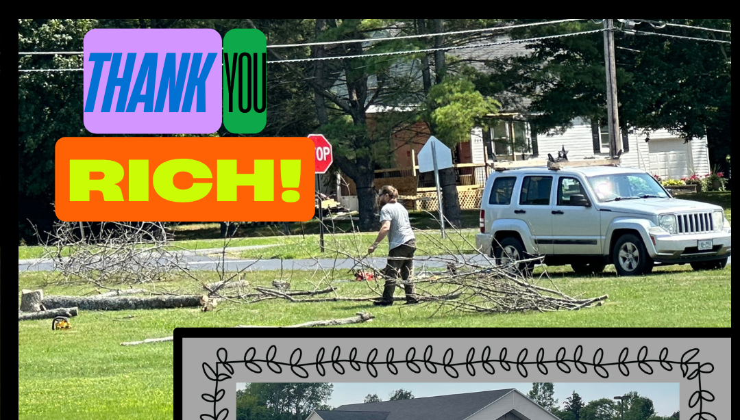 Thank you Rich! | Oswego Alliance Church