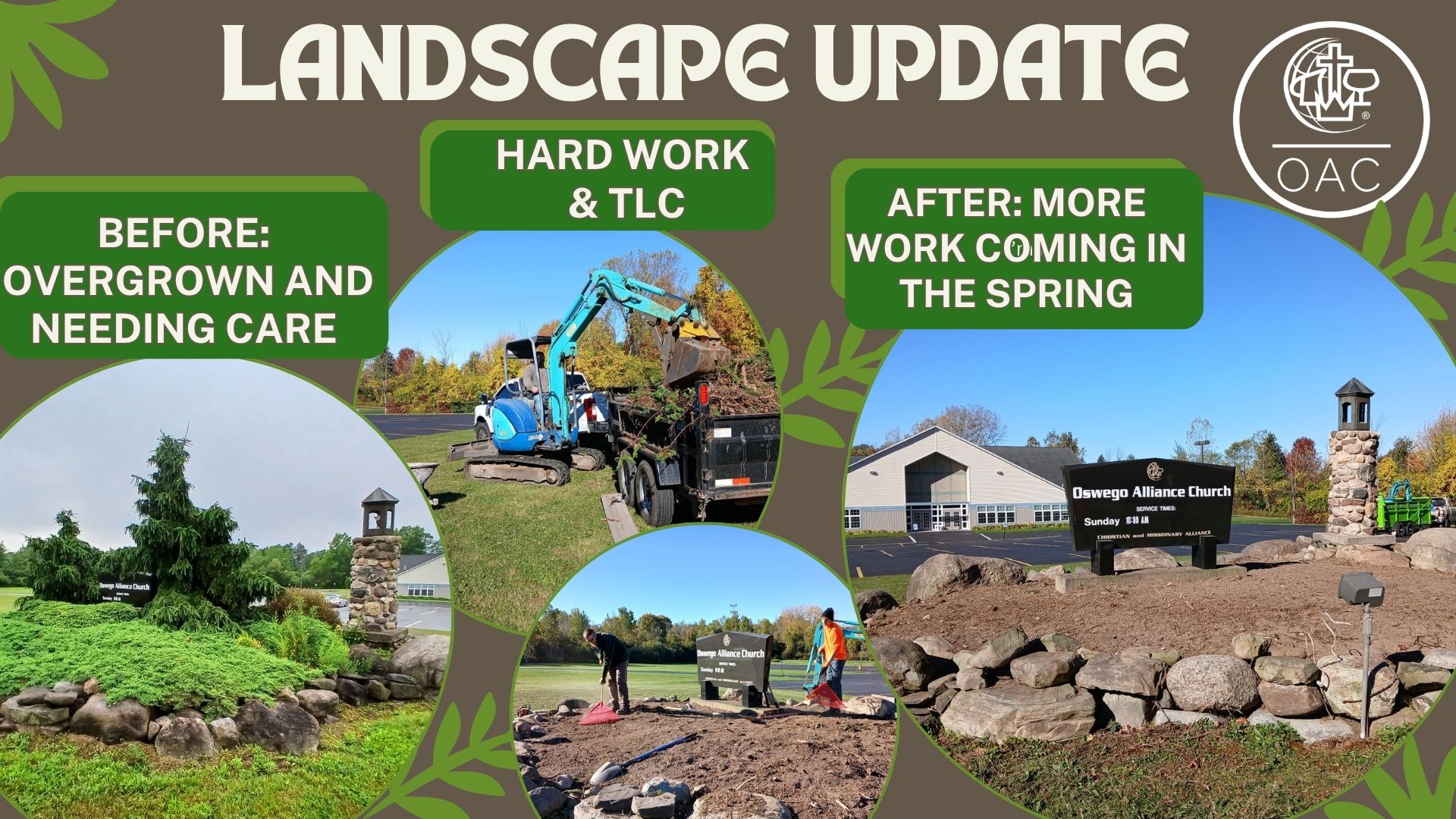 Landscape Update | Oswego Alliance Church