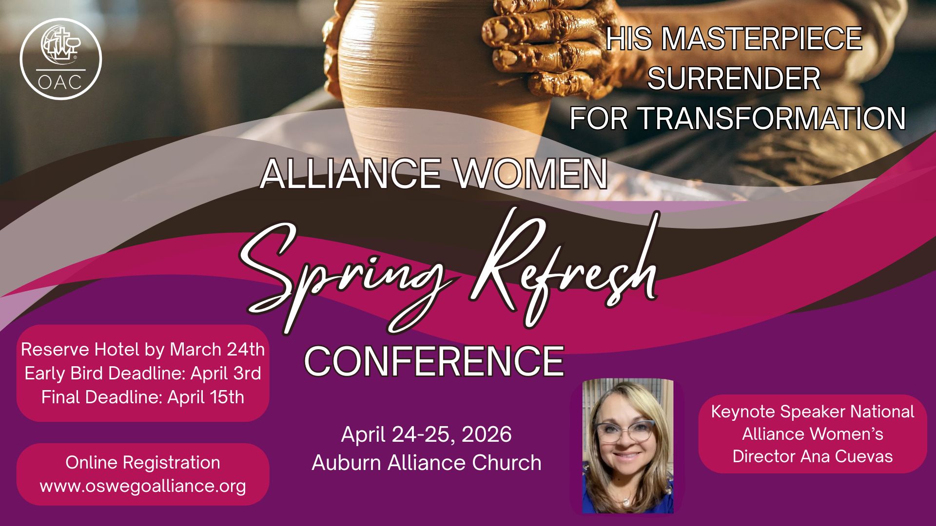 Spring Refresh Retreat at Auburn Alliance Church | Oswego Alliance Church